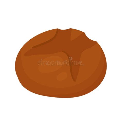 Bread Production Process With Automated Processing Line Stock Vector