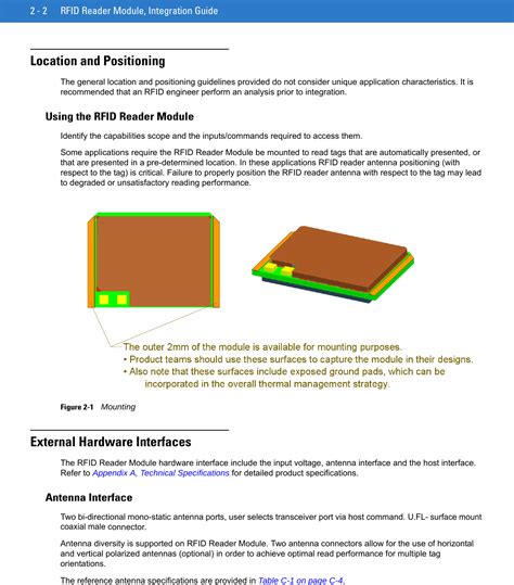 Zebra Technologies RFID Reader Module User Manual
