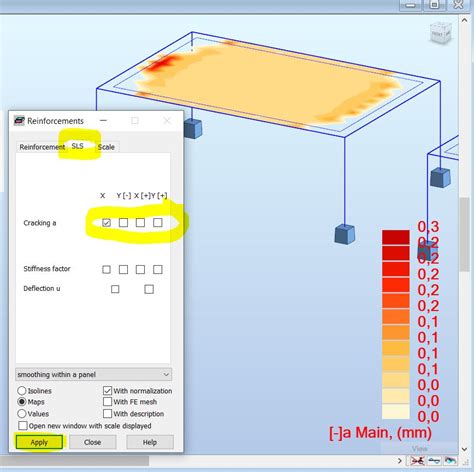 Is It Possible To Verify Crack Width In Rc Slabs According To Eurocode In Robot Structural Analysis