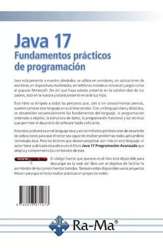 Libro Java 17 Fundamentos Prácticos De Programación Meses Sin Intereses