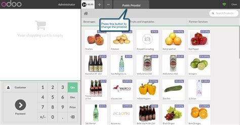 Odoo POS Multi Pricelist WebKul