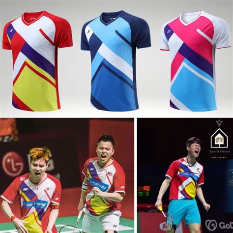 เสื้อกีฬาแขนสั้น ลายทีม Lee Zii Jia Badminton Jersey Malaysia Ng Tze
