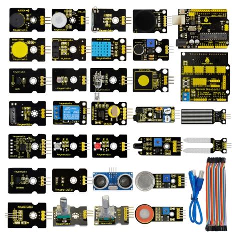 Комплект сензори за Arduino с Arduino Uno R3