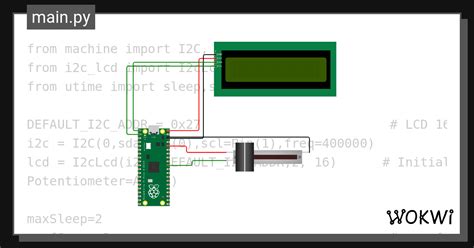 Micropythonpipicoscrollinglcddisplayleftrightspeedcontrolwith