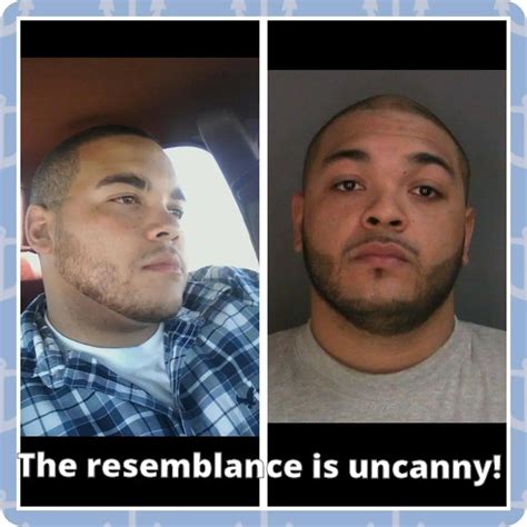 My Cousin On The Right Man Arrested By Police Right Too Similar
