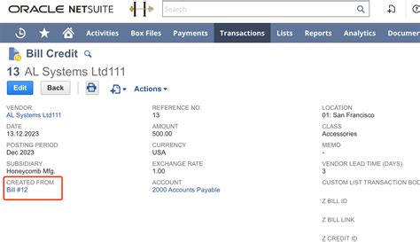 Netsuite Invoices Payments And Credit Notes Integration
