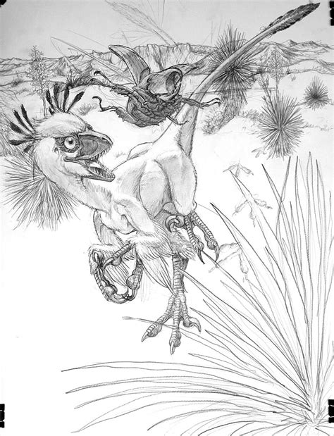 Atrociraptor Sketch By Psithyrus On Deviantart