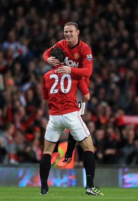 Wayne Rooney And Robin Van Persie Wallpaper