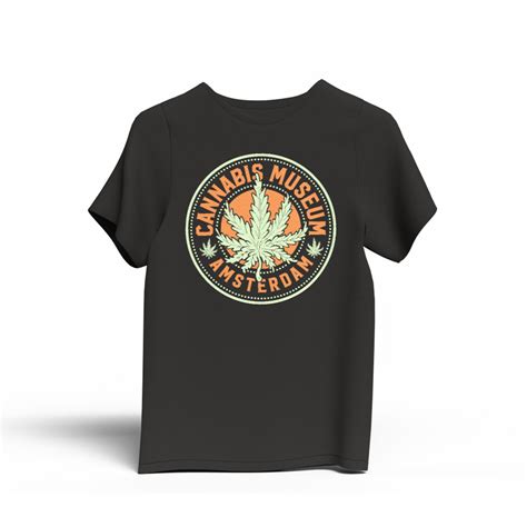 Cannabis Museum T Shirt The Leaf Bk Cannabis Museum Amsterdam