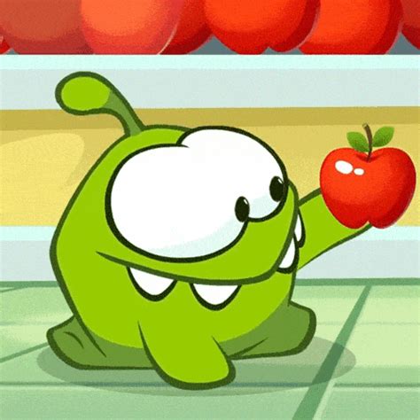 Eating An Apple Om Nom  Eating An Apple Om Nom Cut The Rope