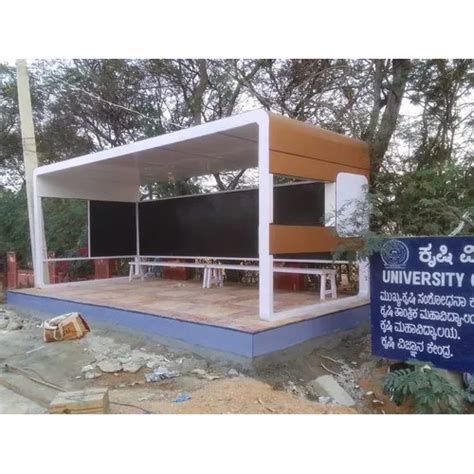 smart bus stop shelter color white at best price in navi mumbai hs