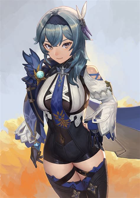 Eula Lawrence Genshin Impact Image By Pepe Expect Zerochan Anime Image Board