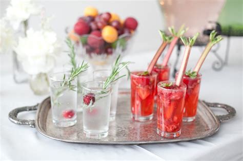 Pretty Party Cocktails The Sweetest Occasion