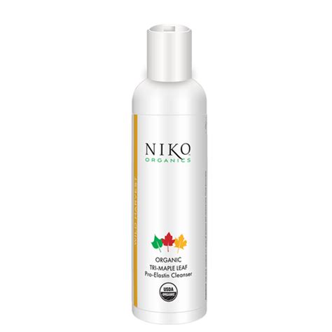 Organic Tri Maple Leaf Pro Elastin Cleanser Niko Cosmetics