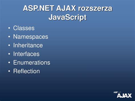 Ppt Aspnet 20 Ajax Extensions 10 Powerpoint Presentation Free
