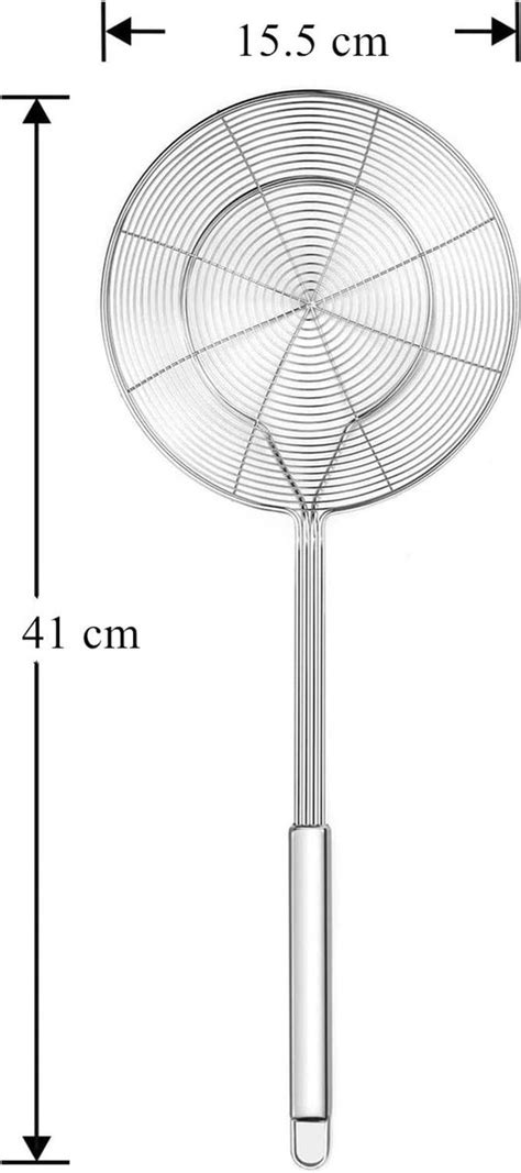Iheyfill Cuillère De Service En Toile Daraignée En Acier Inoxydable
