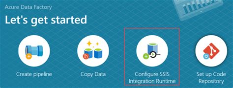 Configure An Azure SSIS Integration Runtime