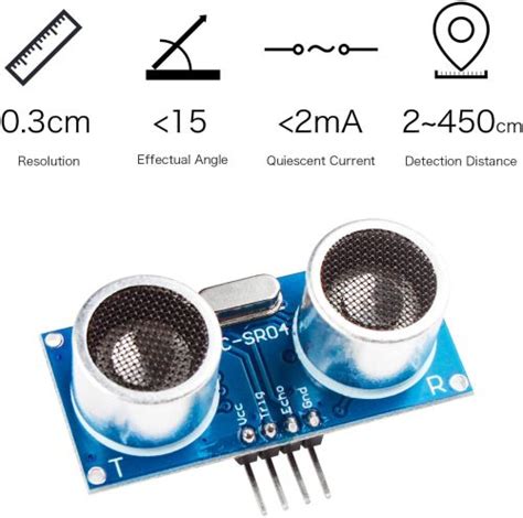 Module à Ultrasons Hc Sr04 Capteur De Distance Yuupee