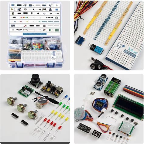 miuzei starter kit pro projekty arduino r3 235 komponent novÉ záruka