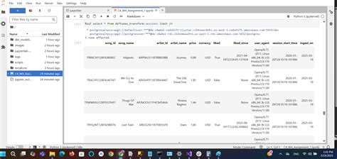 C4w4a2 Data Modeling Transformation And Serving Capstone Project Part 1 Vocareum Not Grading
