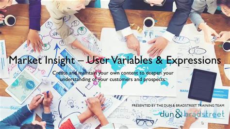 Market Insight User Variables And Expressions