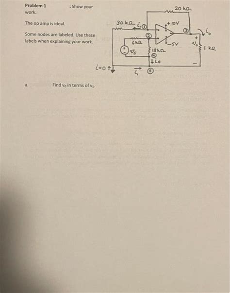 Solved Solve Only Part B C And D Part A Answer Vo