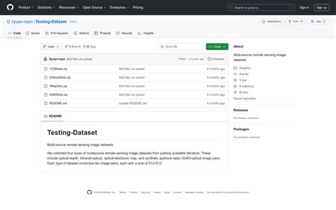 Testing Dataset遥感技术数据集图像处理数据集