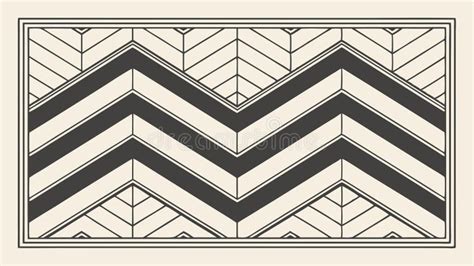 Geometric Zigzag Pattern Modern Design With Sharp Angles And Lines
