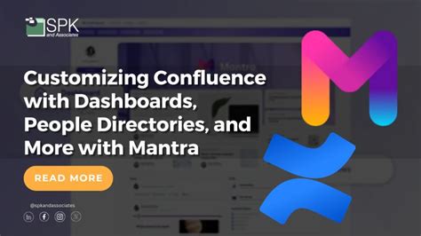 Spk And Associates Llc On Linkedin Customizing Confluence With Dashboards People Directories