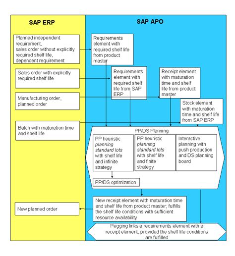 Planning With Shelf Life Data In PP DS SAP Documentation