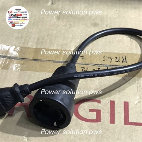 Jual Kabel Extension C14 To Cee77 Shuko 16a 15mm 50cm Shopee Indonesia