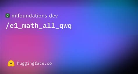Mlfoundations Deve1mathallqwq · Datasets At Hugging Face