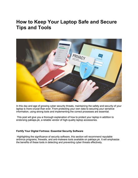How To Keep Your Laptop Safe And Secure Tips And Tools By J J Rent A Car Issuu