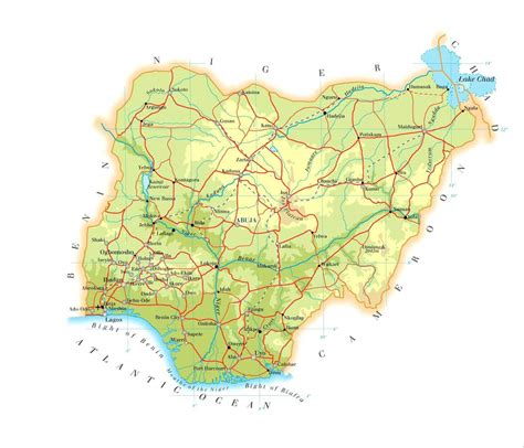 Nigeria Map