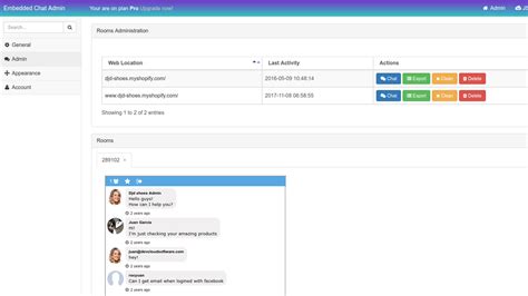 Embedded Chat Social Chat Integration For Your Website Shopify App