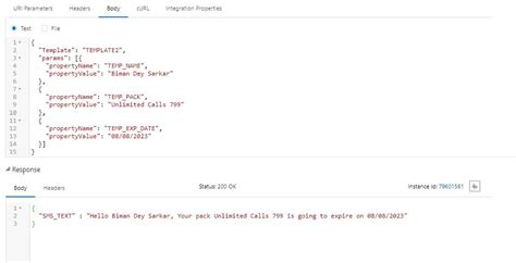 biman dey sarkar on linkedin dynamically populate sms content within oic