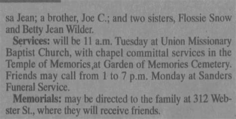 Otha Lee Wilder 39 2 ™