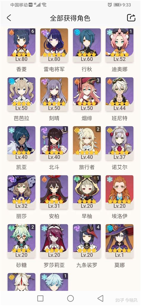 原神萌新刚到45级，请大佬们指点配队。 知乎