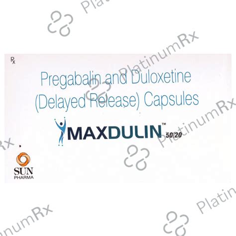 Maxdulin 50 20 Capsule Dr Uses Price Side Effects Platinumrx