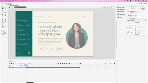 learn how to create an interactive sidebar menu with adobe animate