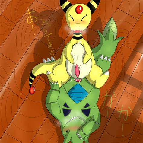 Rule 34 Above View Ampharos Artist Request Blush Color Feral Insertion Interspecies Male Male