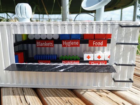 Shipping Container Disaster Relief Outpost 8 Steps Instructables