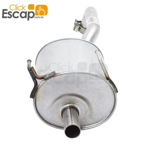 Silencioso Traseiro Escapamento Fiat 500 1 4 Todos Exceto Abarth
