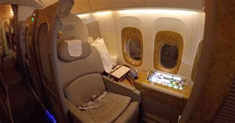Flight Review Emirates Ek164 First Class B777 300er Dub — Dxb