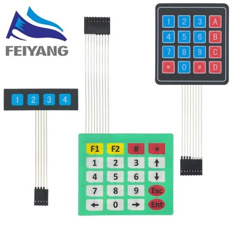 Clavier Ardu37 Matrix Array Membrane 1x4 4x4 4x5 Test Et Avis