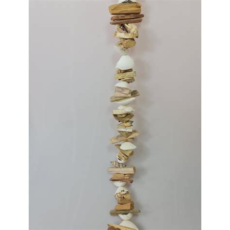 Natural Driftwood And Shell Column 100cm Wholesale Pastel Pines