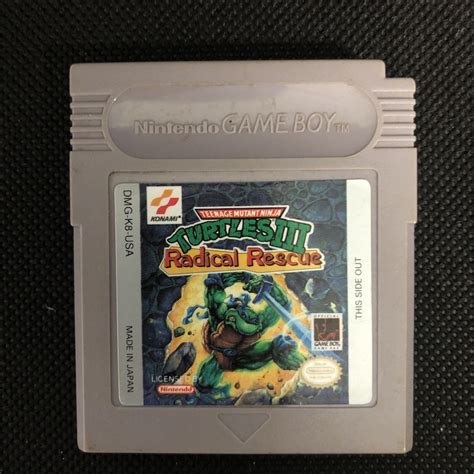 Teenage Mutant Ninja Turtles Tmnt Iii Radical Rescue For Nintendo
