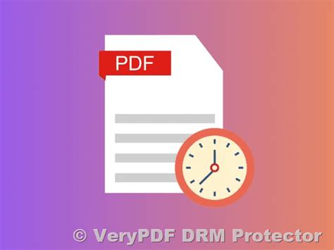 how to make a pdf expire using verypdf drm protector web application verypdf drm protector