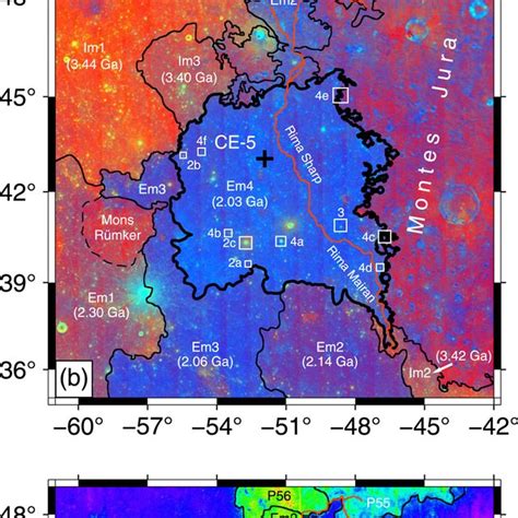 Kaguyatc Optical Images And Kaguyami Tio2 Content Maps Of Typical A