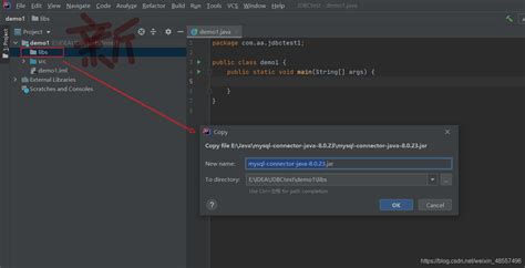将驱动mysql connector java jar包导入idea 怎么在ideal里面添加mysq connection java jar